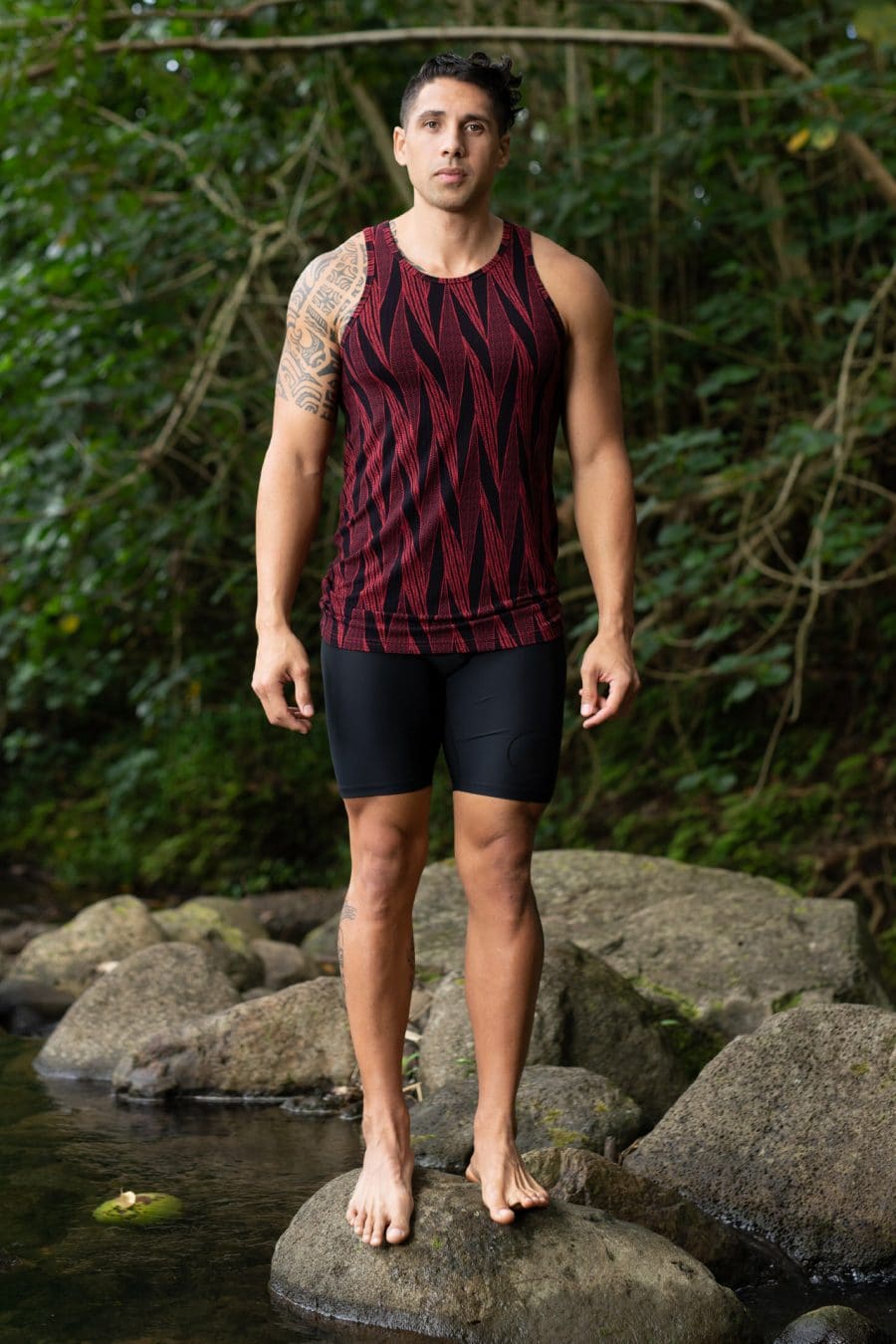KAWELO-RIBBED-TANK-RED copy – Manaola